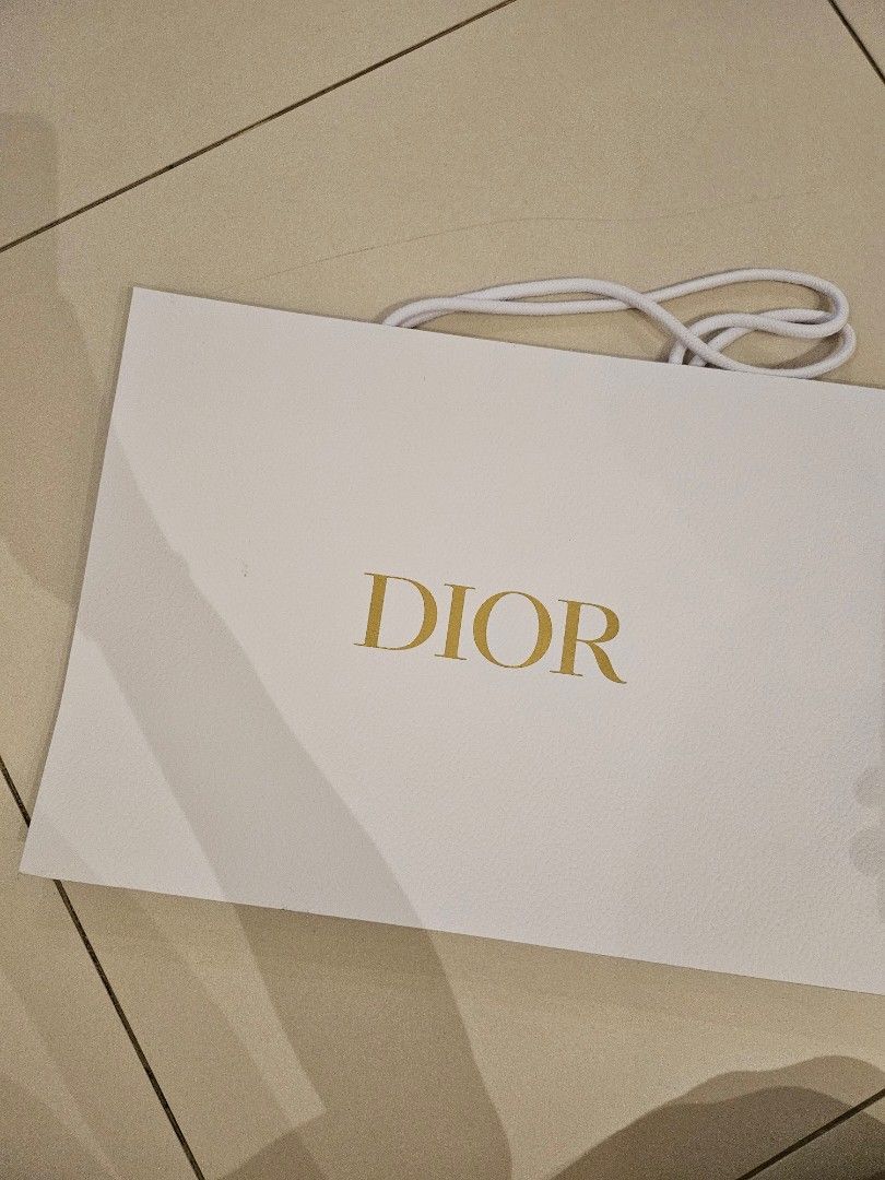 Dior paper bag, Luxury, Bags & Wallets on Carousell