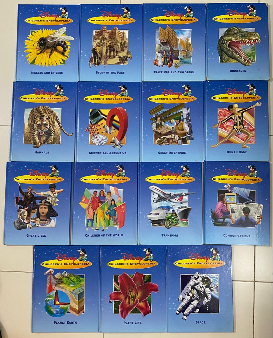 Disney encyclopedia, Hobbies & Toys, Books & Magazines, Children's ...