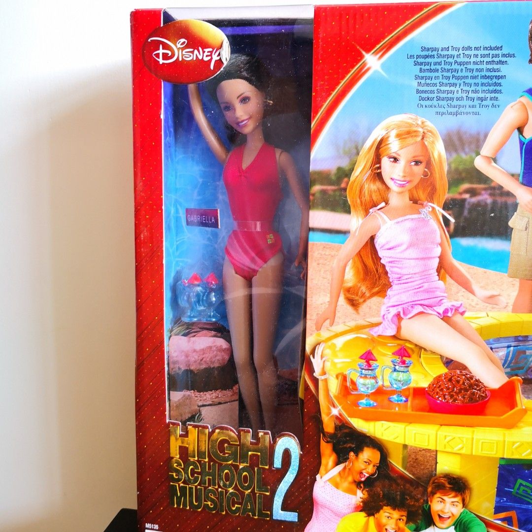 Disney High School Musical 2 Country Club Pool include Gabriella Doll ...