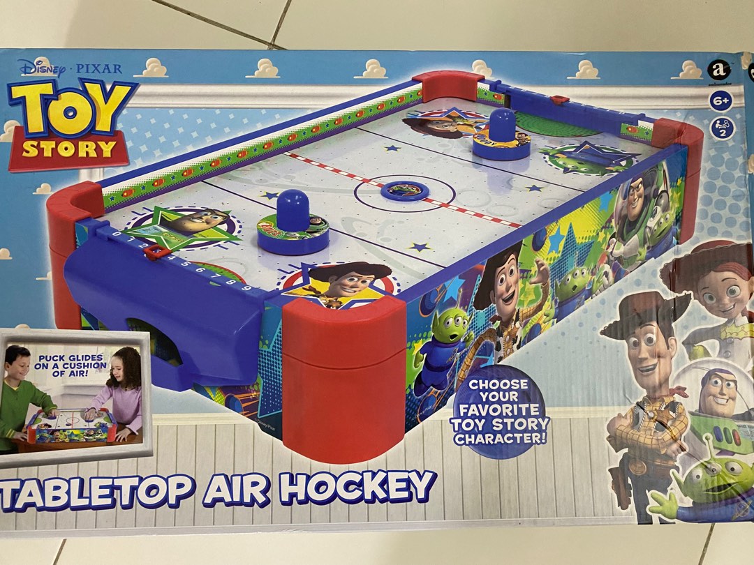 Disney Toy Story Air Hockey, Hobbies & Toys, Toys & Games on Carousell