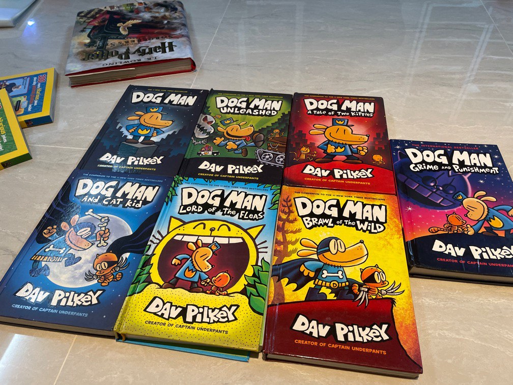 Dog Man Set, Hobbies & Toys, Books & Magazines, Children's Books on ...