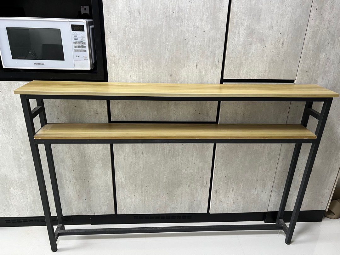 Double shelves rack, Furniture & Home Living, Furniture, Shelves ...