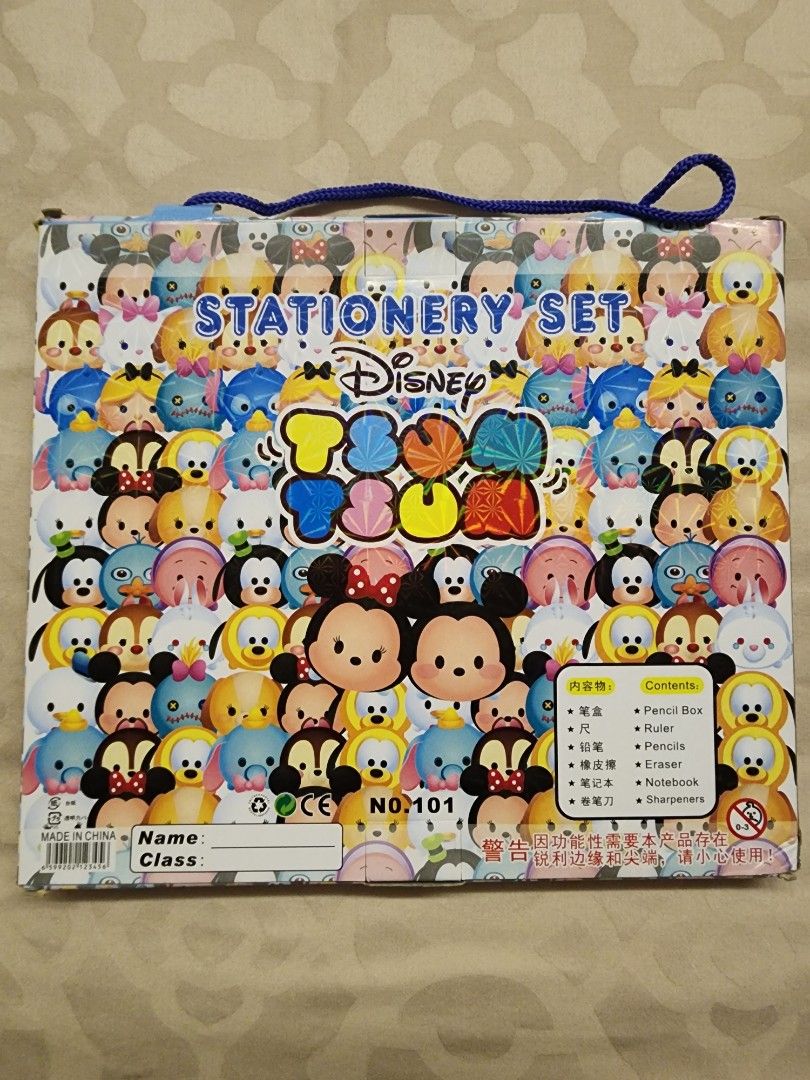 Elsa note book wand crown set/ Tsum stationery set /mermaid stationery ...