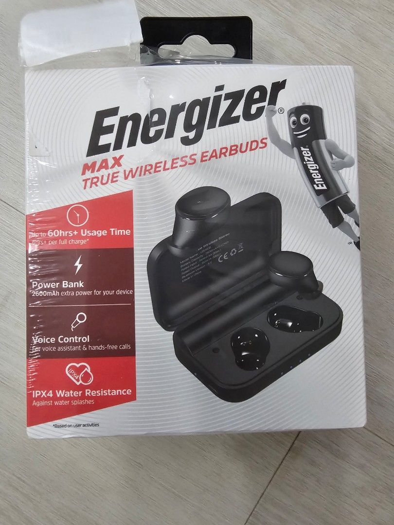 Energizer max true wireless earbuds, Audio, Earphones on Carousell