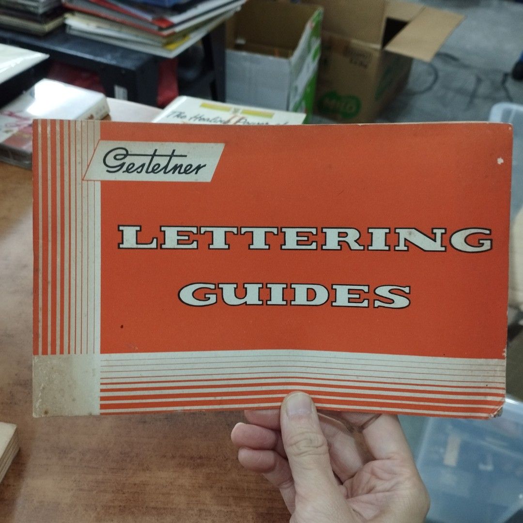 (ENG) LETTERING GUIDES, Hobbies & Toys, Books & Magazines, Textbooks on ...