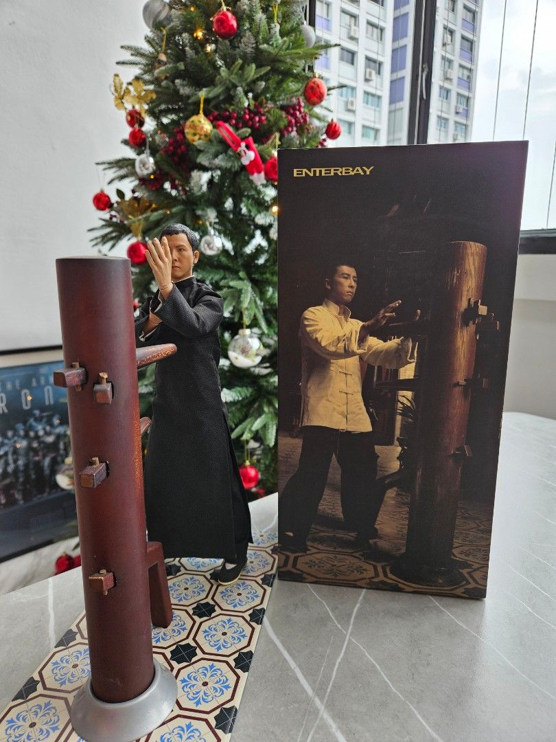 Enterbay 1/6 Real Masterpiece Collectible Donnie Yen Ip Man, Hobbies ...