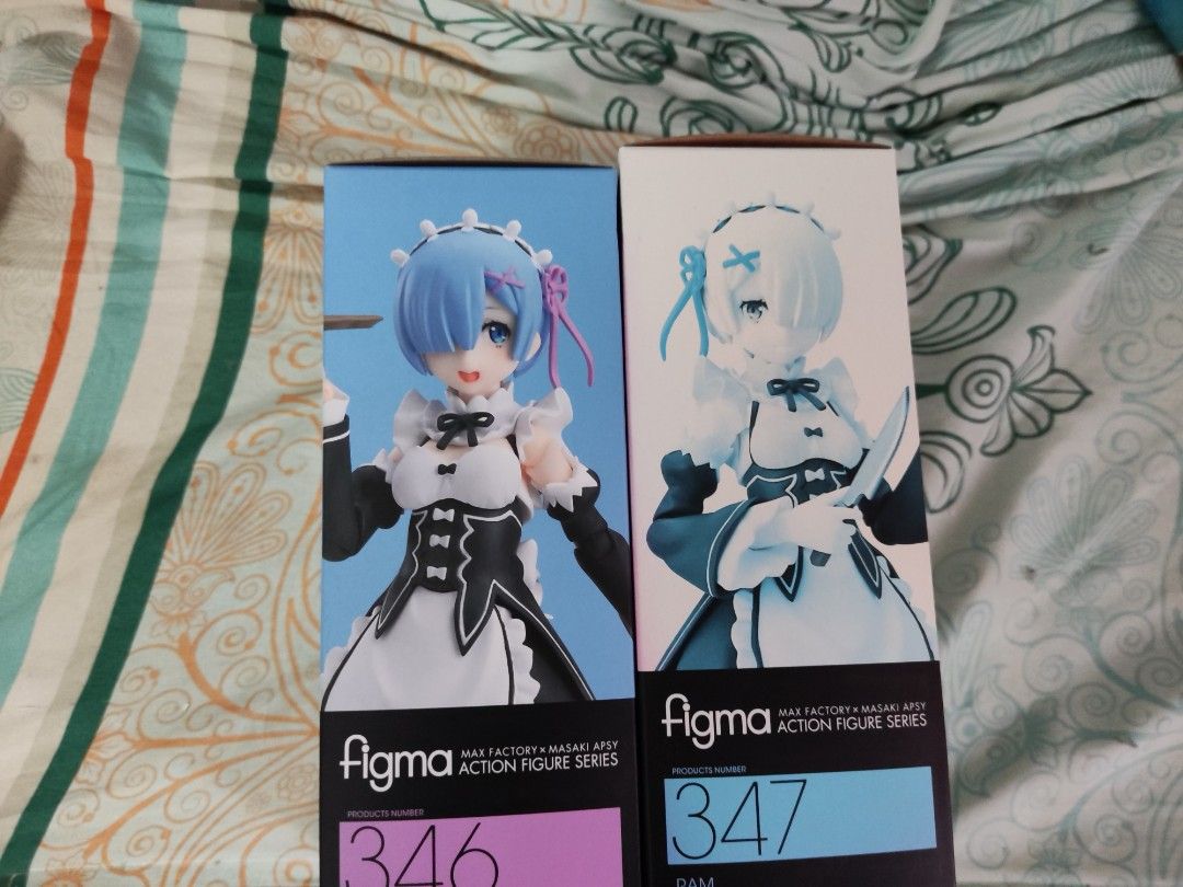 Figma Ram And Rem Hobbies And Toys Toys And Games On Carousell