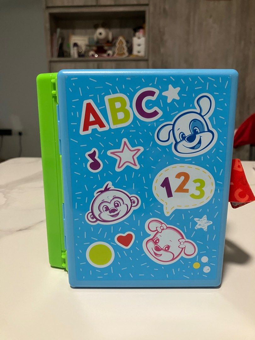 Fisher Price Laugh and Learn 123 School Book, Hobbies & Toys, Toys ...