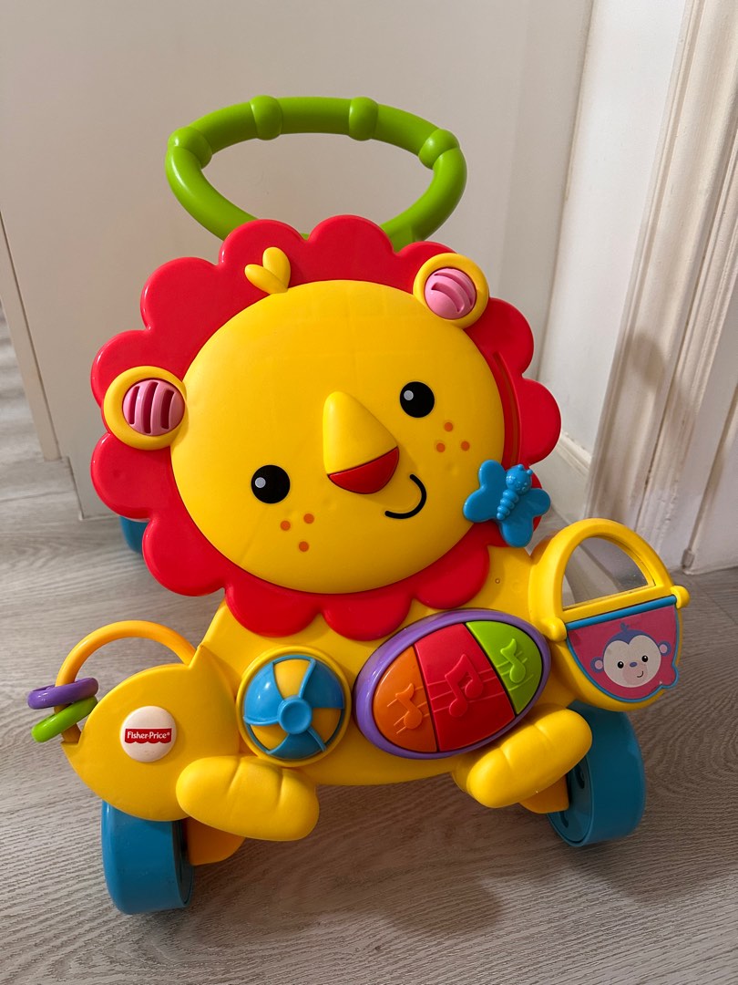 Fisher Price Lion Walker, Babies & Kids, Infant Playtime on Carousell
