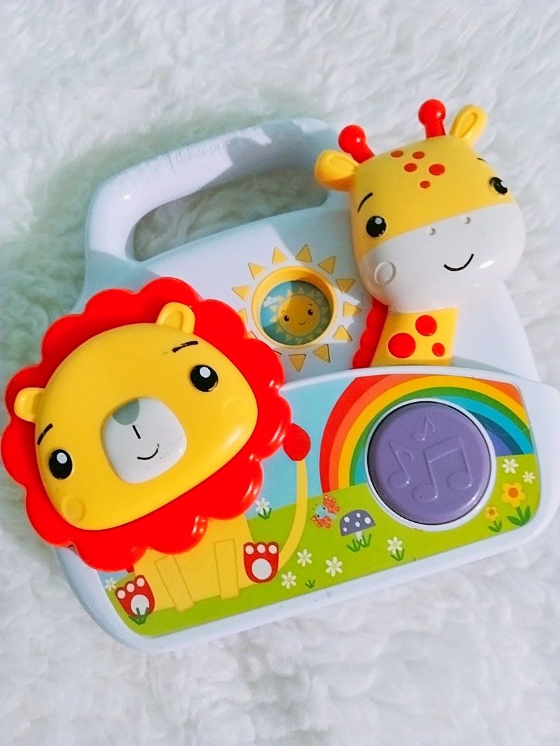Fisher-Price Toy Mini Boombox, Babies & Kids, Infant Playtime on Carousell