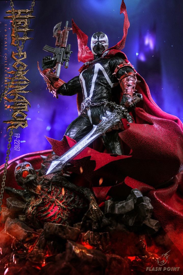 Flashpoint Studio Hell Dominator Deluxe ( not Hot Toys Mcfarlane Spawn ...