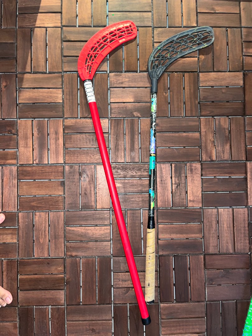 floorball sticks, Sports Equipment, Sports & Games, Racket & Ball ...