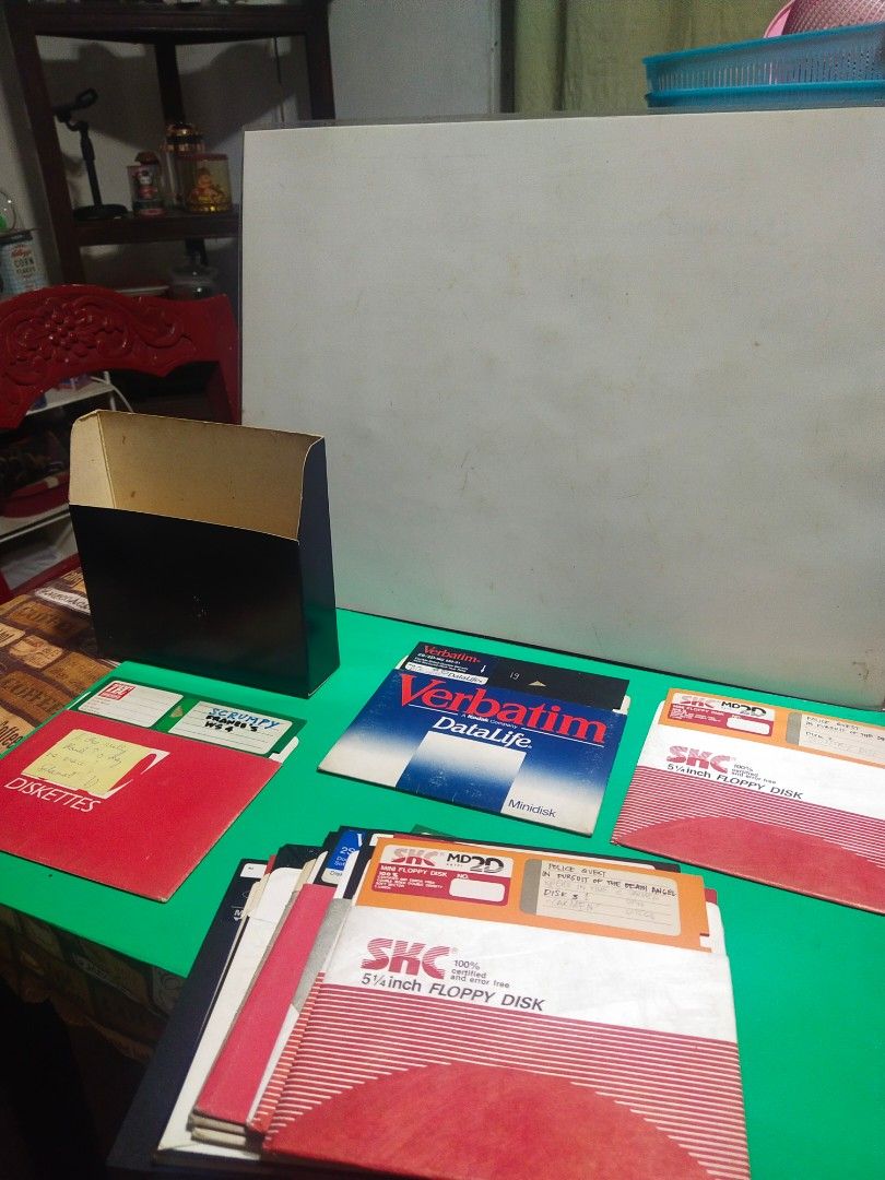 "FLOPPY DISK 5.5 Inches/17 pcs./assorted brands/All used/For display ...