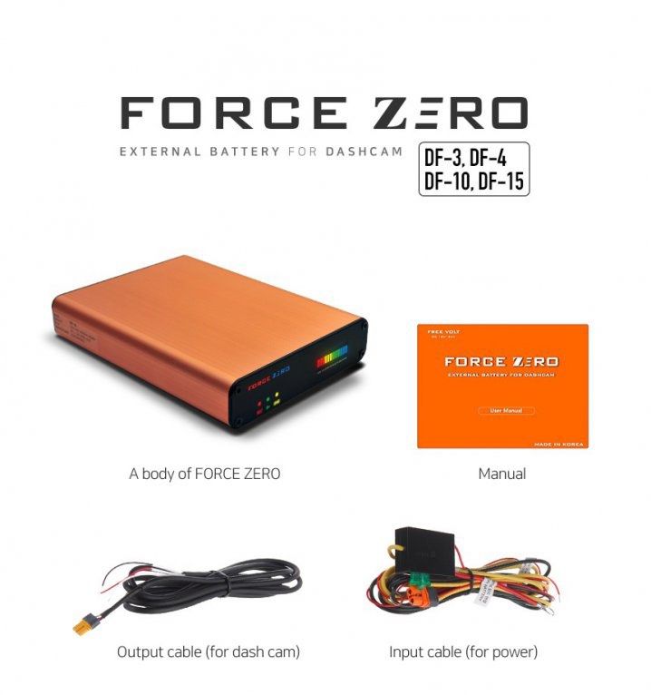 Force zero battery pack for car, Car Accessories, Accessories on Carousell
