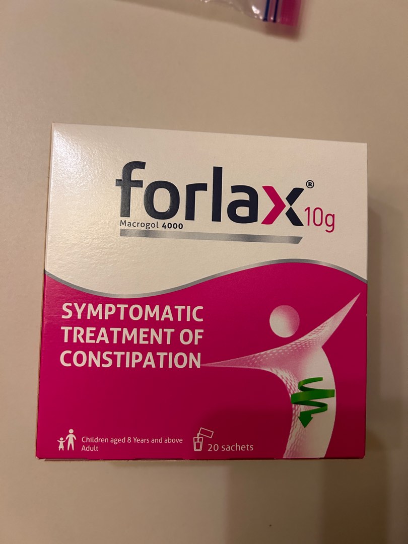 Forlax (new box: 20 sachets), Health & Nutrition, Health Supplements ...