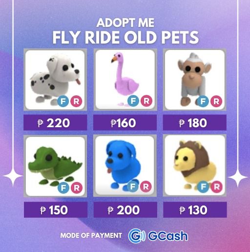 FR Old Game Pets in Adopt Me (Albino Monkey, Flamingo, Crocodile ...