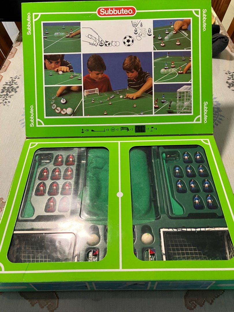 Full Subbuteo Box Set 1990s, Hobbies & Toys, Toys & Games on Carousell