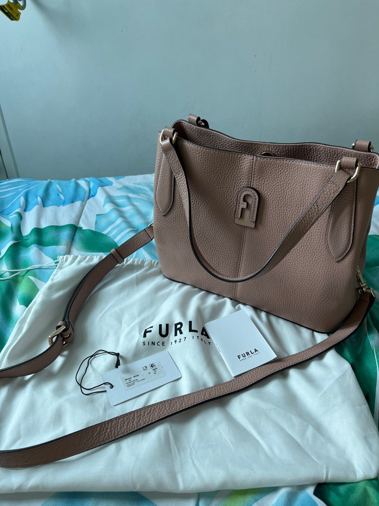 Authentic Furla 2-way bag, Luxury, Bags & Wallets on Carousell