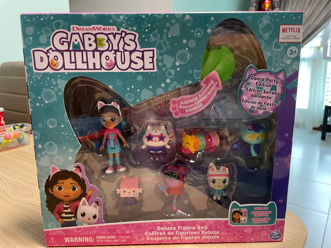 Gabby dollhouse deluxe dance party figurines, Hobbies & Toys, Toys ...