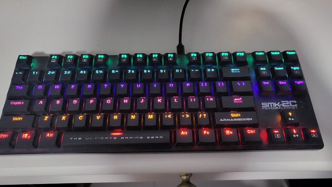 Gaming Keyboard, Computers & Tech, Parts & Accessories, Computer ...