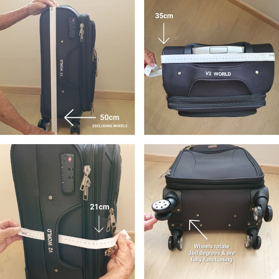V2 WORLD Hand Luggage - Genuine Thailand Homegrown Premium Brand ...