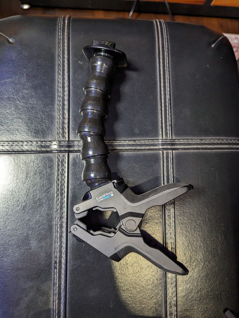 Original GoPro ACMPM-001 Jaws Flex Clamp (GoPro Official Mount), Black ...