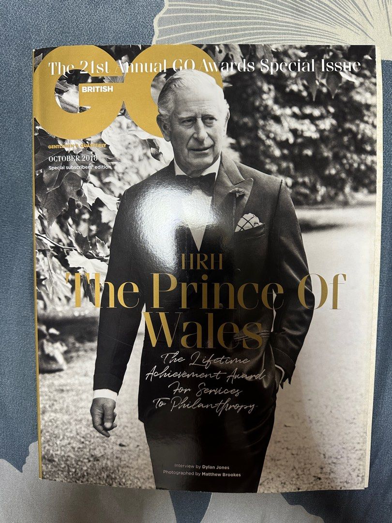 GQ British. Special subscriber edition., Hobbies & Toys, Books & Magazines, Magazines on Carousell