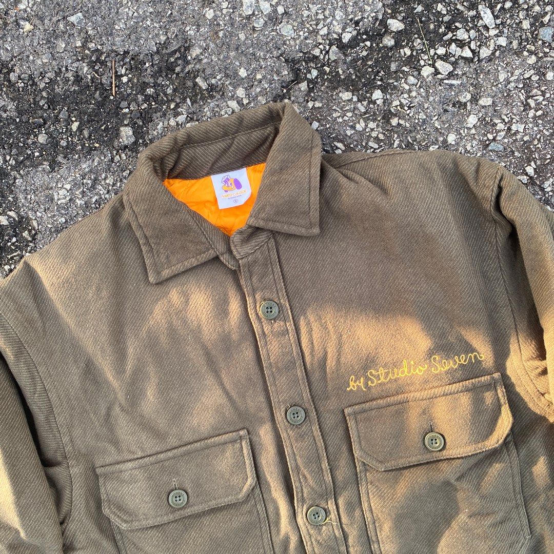 GU HONEST COLLEGE JACKET BROWN RARE BY STUDIO SEVEN JAPANESE BRAND ...