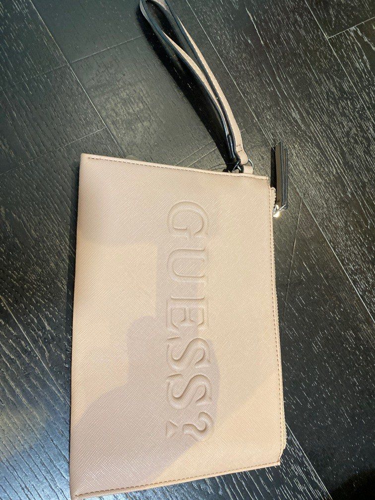 Guess Pouch, Women's Fashion, Bags & Wallets, Purses & Pouches on Carousell