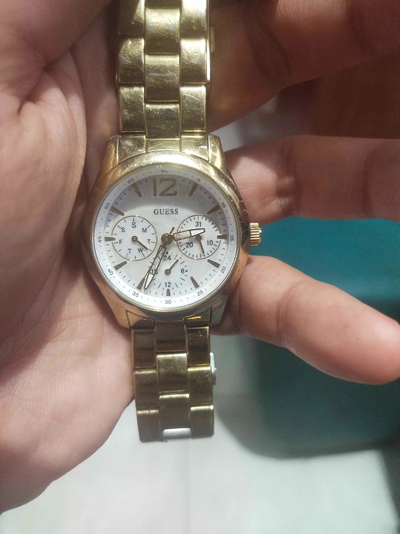 Guess Watch (Mother of all Pearl), Luxury, Watches on Carousell