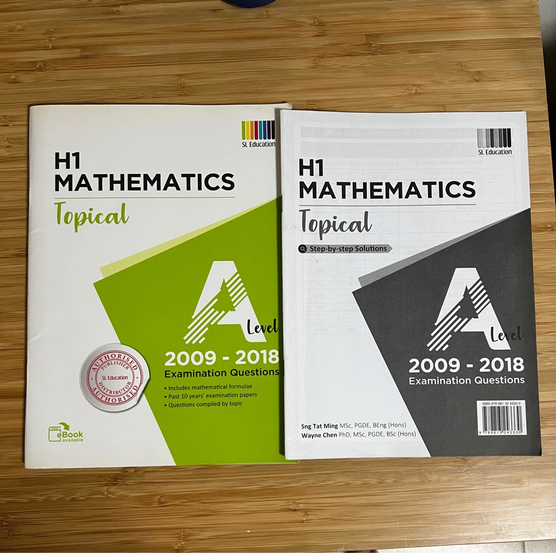 H1 Mathematics TYS, Hobbies & Toys, Books & Magazines, Assessment Books ...