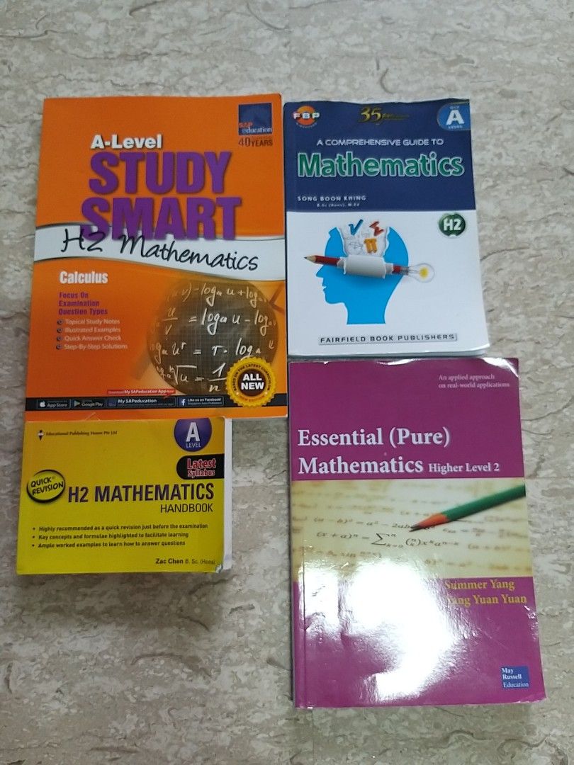 H2 Maths Guide Books (JC, A-level), Hobbies & Toys, Books & Magazines ...