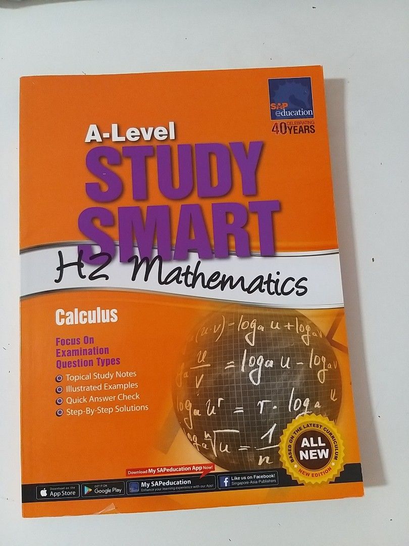 H2 Maths Guide Books (JC, A-level), Hobbies & Toys, Books & Magazines ...