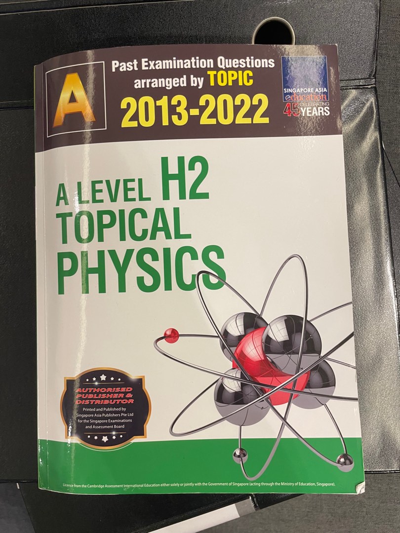 H2 Physics TYS topical, Hobbies & Toys, Books & Magazines, Assessment ...