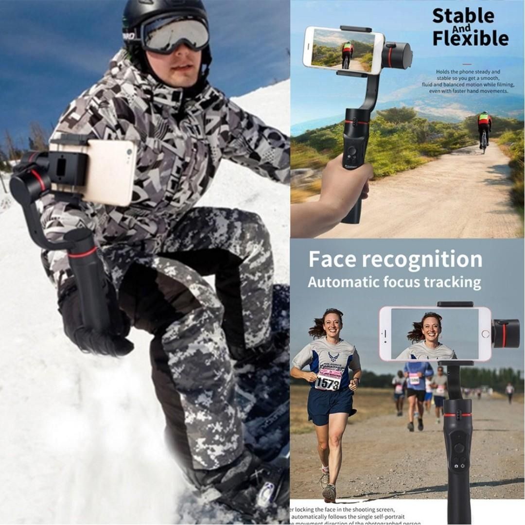 H2 SteadyGo Smartphone Stabilizing Motorized Rechargeable 3-Axis ...
