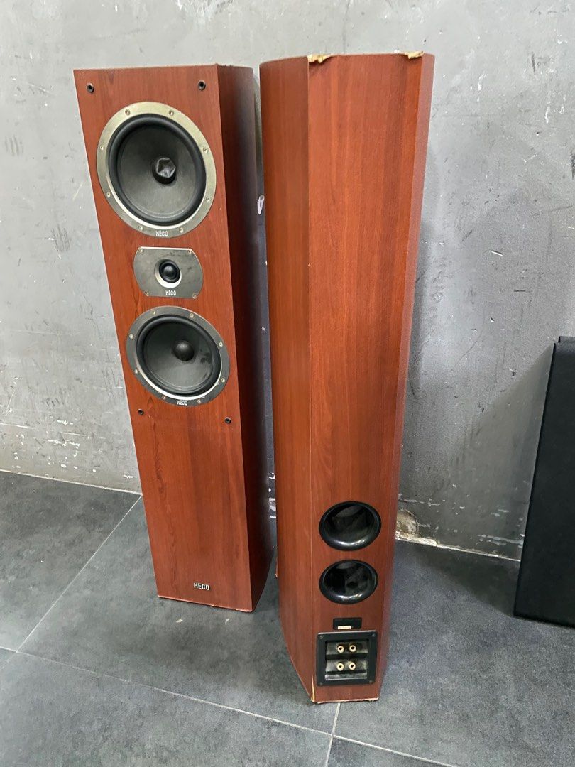 HECO Victa 500 Floor Standing Speakers, Audio, Soundbars, Speakers ...