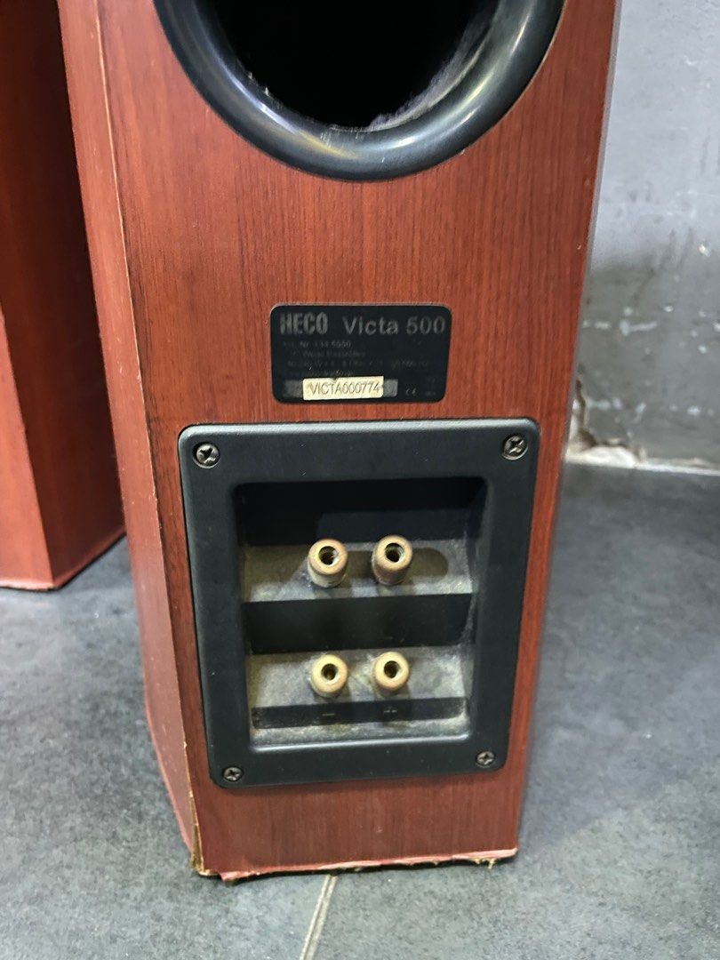 HECO Victa 500 Floor Standing Speakers, Audio, Soundbars, Speakers ...