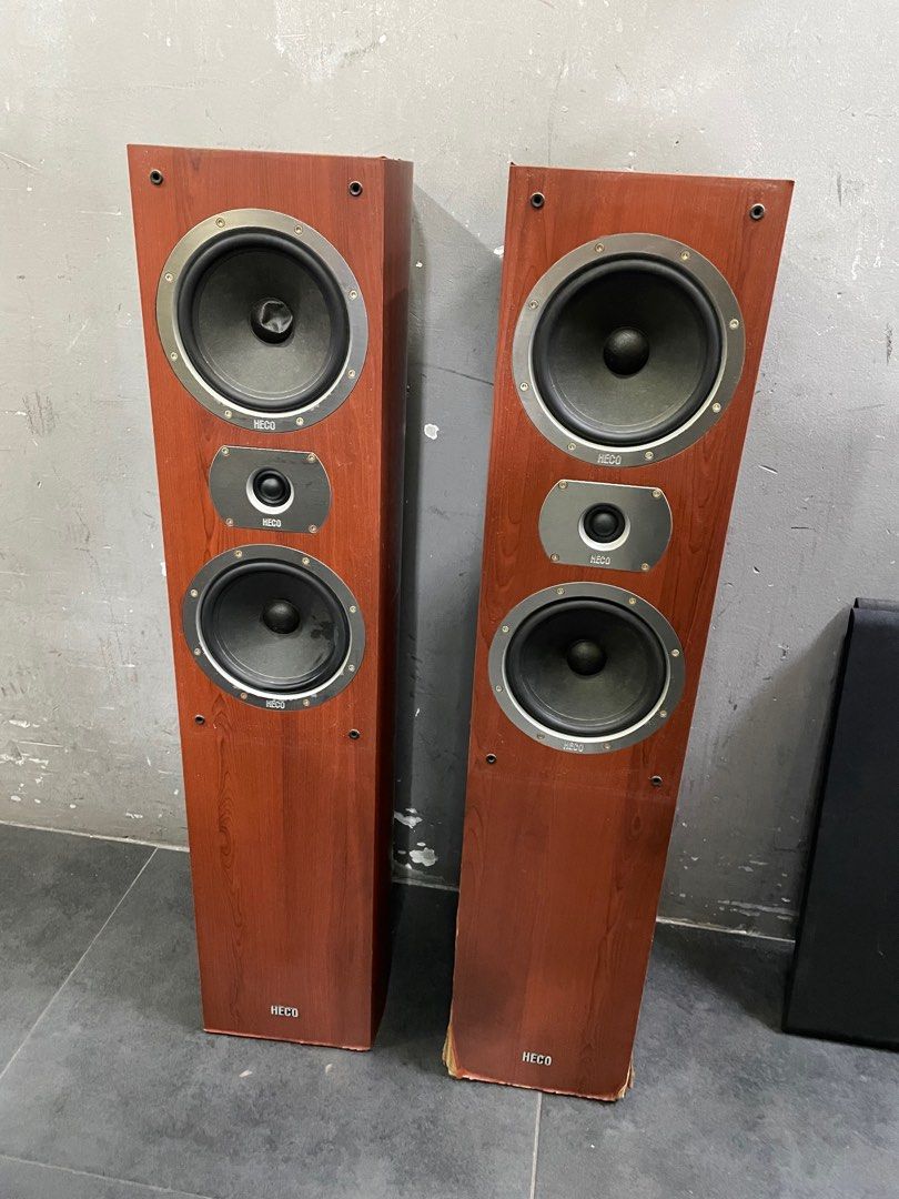 HECO Victa 500 Floor Standing Speakers, Audio, Soundbars, Speakers ...