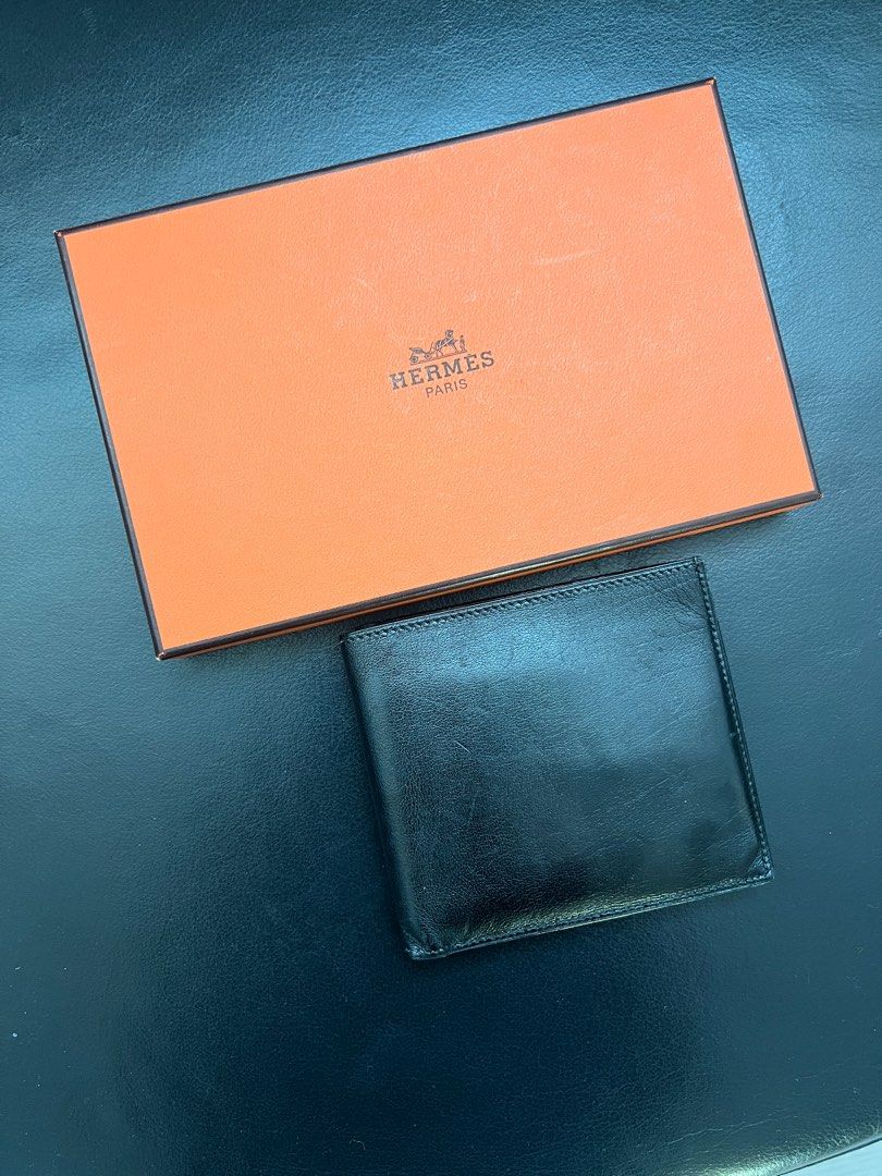 Hermes mens bifold wallet, Luxury, Bags & Wallets on Carousell