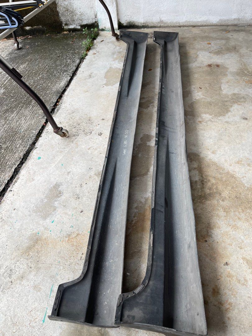 Honda civic fb mugen full skirting + spoiler, Auto Accessories on Carousell