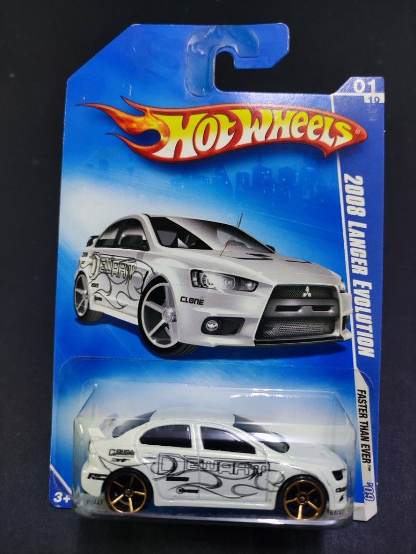 Hot Wheels Mitsubishi Lancer Evo, Hobbies & Toys, Toys & Games on Carousell