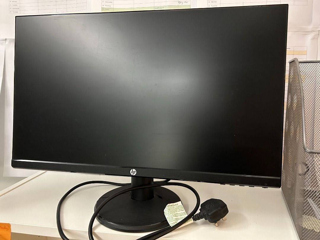 HP V24i G5 FHD Monitor, Computers & Tech, Parts & Accessories, Monitor ...