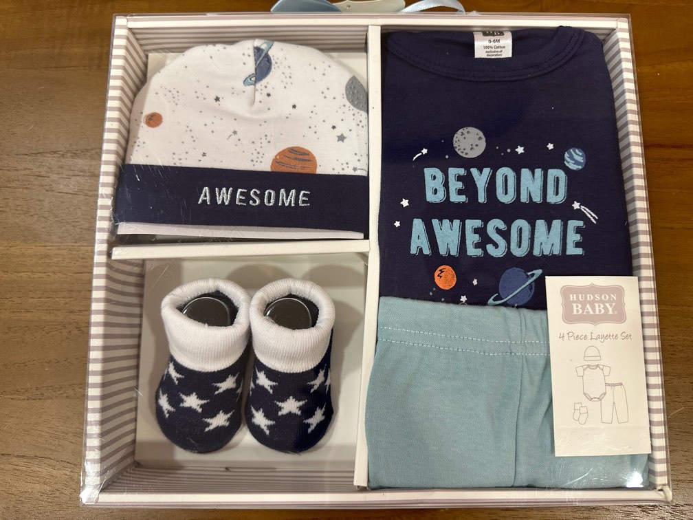 Hudson baby 4 piece layer set, Babies & Kids, Babies & Kids Fashion on ...