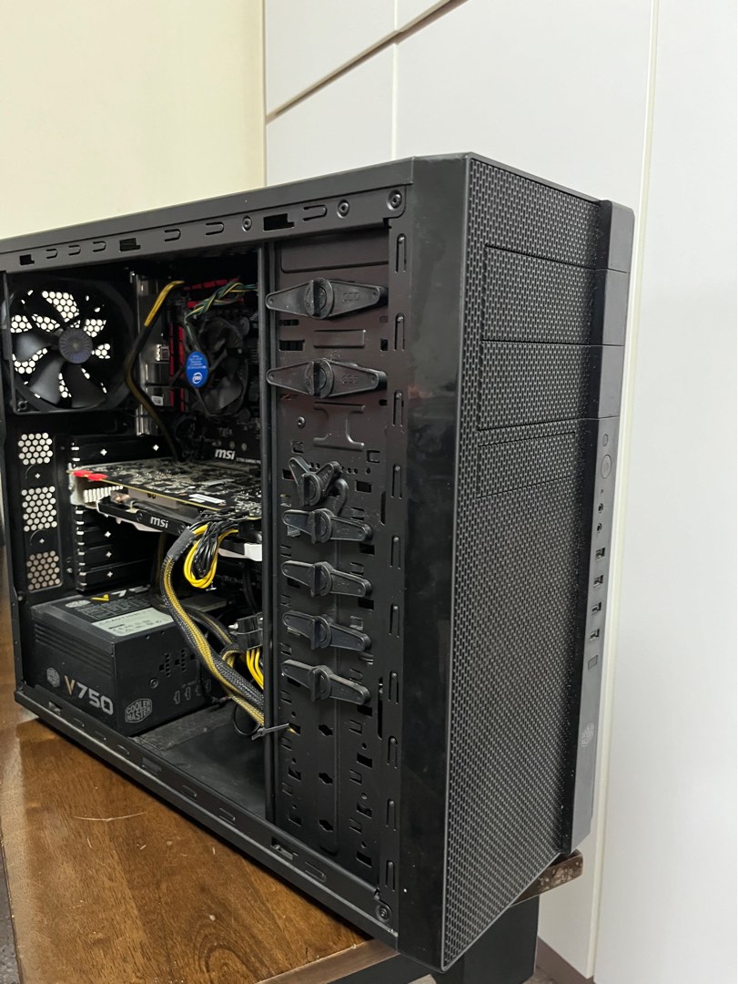 I7 CHEAPEST RGB GAMING PC DESKTOP CPU 6700 GTX 970 8GB RAM 256GB SSD ...