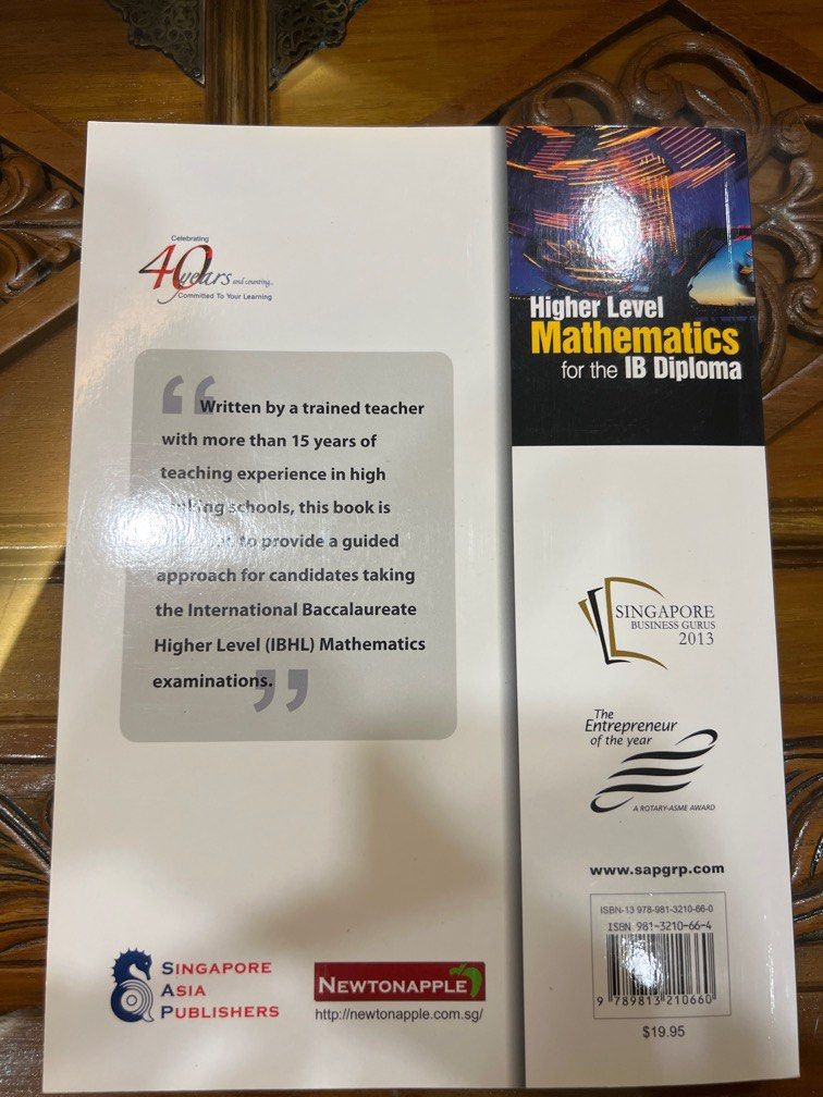 IB Higher Level Mathematics Workbook, Hobbies & Toys, Books & Magazines ...