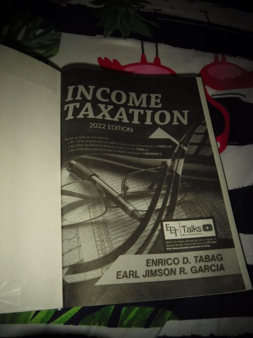 Income Taxation by Sir Tabag and Garcia, Hobbies & Toys, Books ...