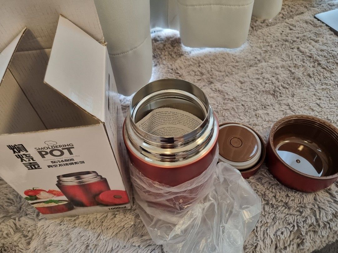 Insulated pot Thermal Flask, Furniture & Home Living, Kitchenware ...