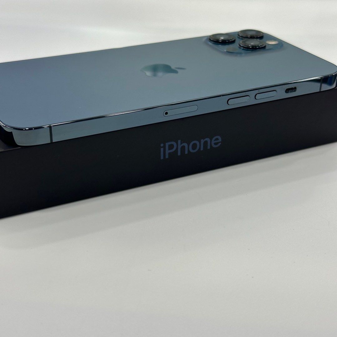 iPhone 12 Pro Max Pacific Blue 256GB, Mobile Phones & Gadgets, Mobile ...