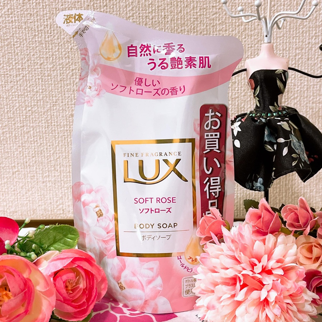 Japan LUX Soft Rose Body Soap For Naturally Fragrant, Moisturized and ...