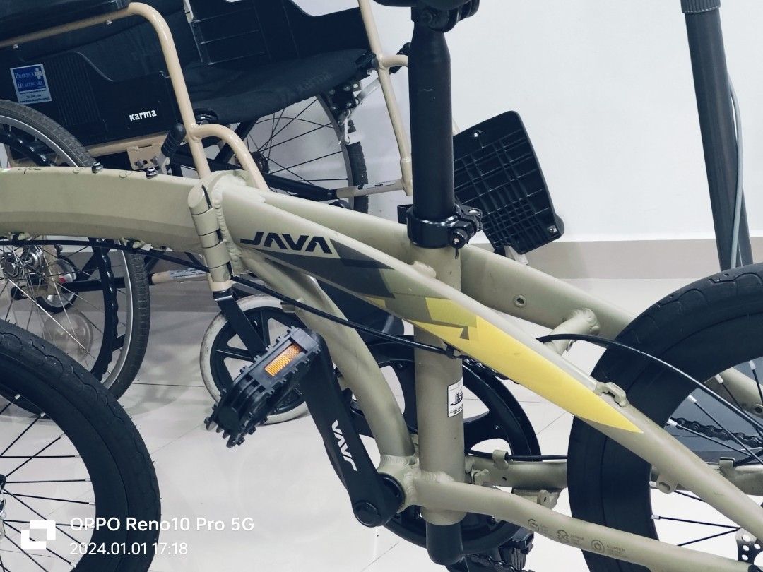 Java Zelo foldie bicycle, Sports Equipment, Bicycles & Parts, Bicycles ...